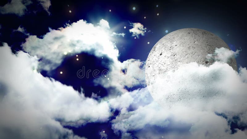 Animation of Doors Opening on the Moon Stock Video - Video of computer ...