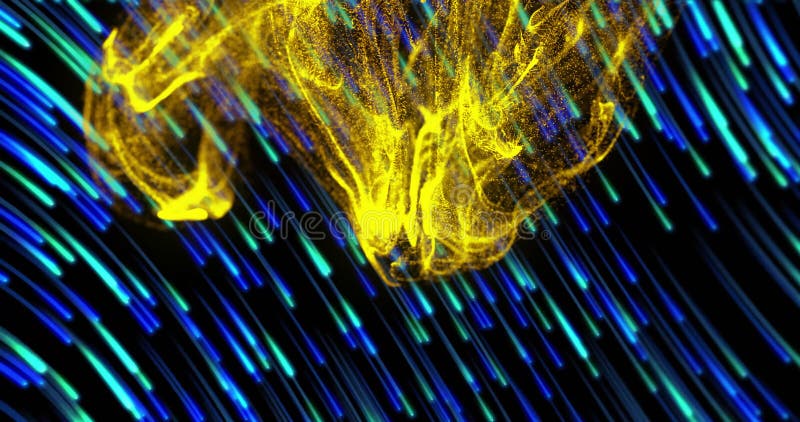 Animation of Dynamic Wave Pattern and Lines Moving in Circular Motion ...