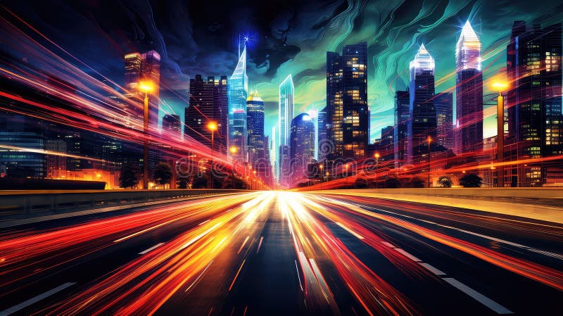 Animation Effect Dynamic Background Stock Illustration - Illustration ...