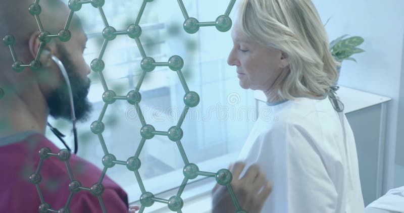 Animation of Element Structure Over Diverse Male Doctor Using ... Animation of Element Structure Over Diverse Male Doctor Using ...