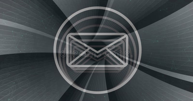 Email Icon Animation. Email Envelope Loop Animation with Alpha Channel ...