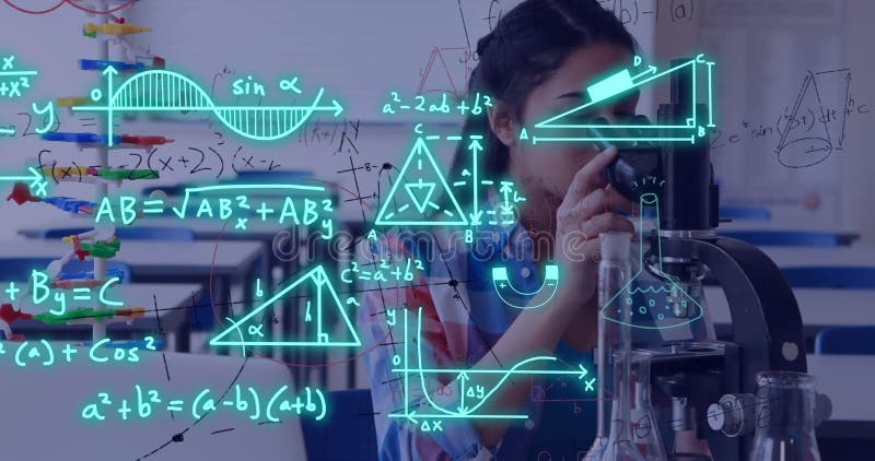 Animation of Equations and Data Processing Over Biracial Female Student ...
