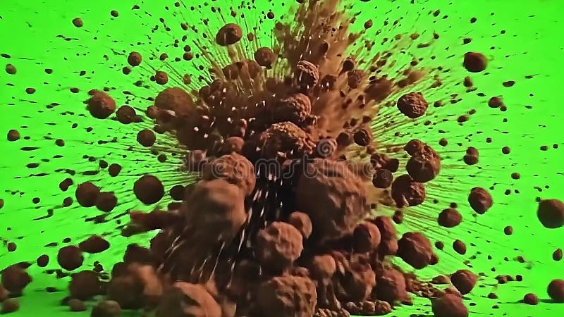 In this Animation, Explode Dirt Clump Motion Sends Dynamic Bursts of ...