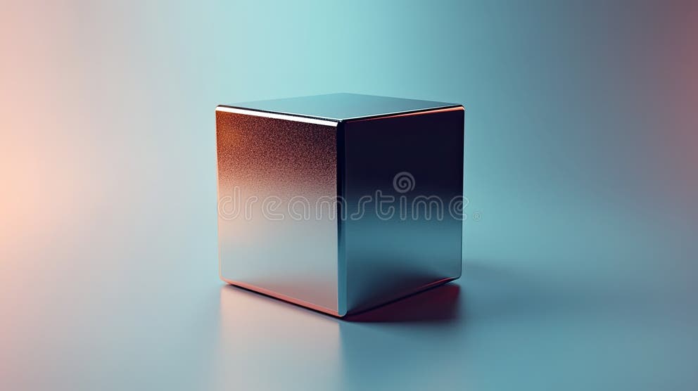 Animation fading 3D cube stock illustration. Illustration of graphics ...