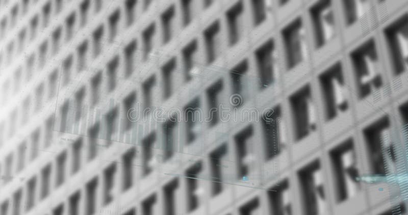 Animation of Financial Data Processing Over Office Building Stock ...
