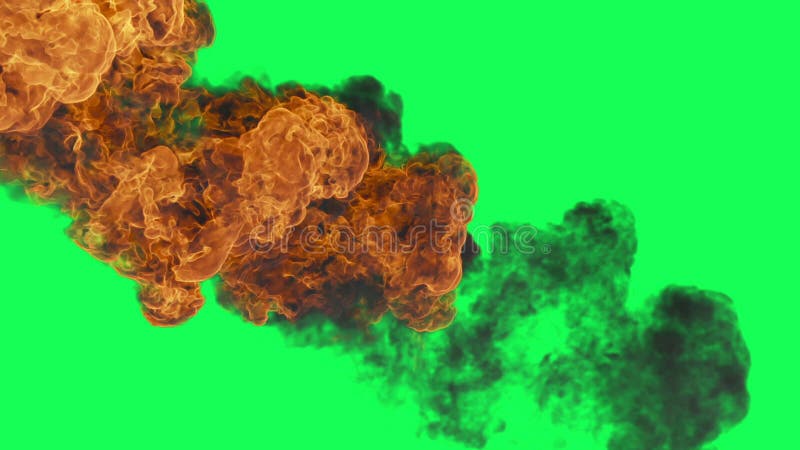 Animation of Fire Ball Explosion Stock Video - Video of fireplace, fuel ...