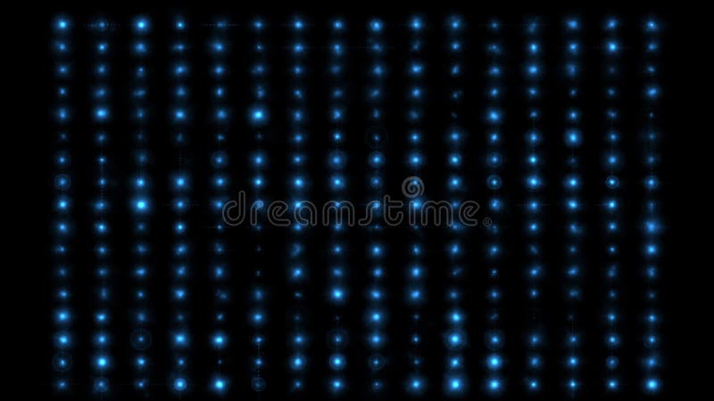 Flashing Blue Lines of Light Forming a Sphere and Dust Particles, an ...