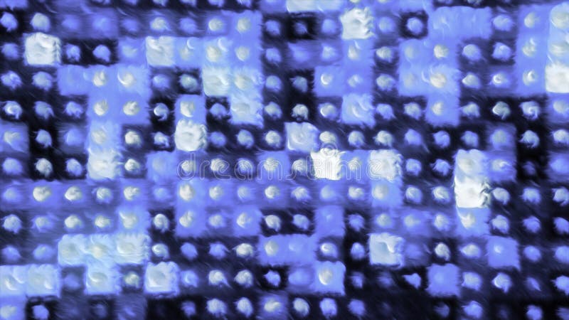 Animation of Flashing Light Bulbs on Led Wall or Projectors for Stage ...