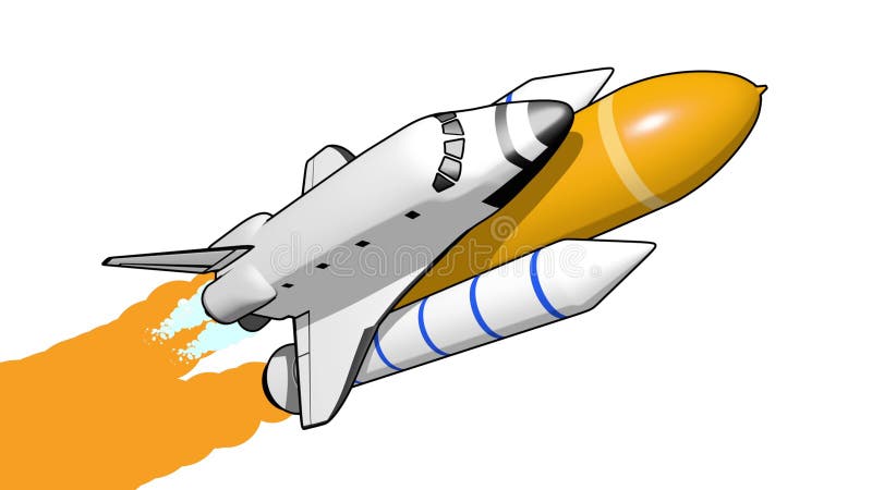 Animated Space Shuttle