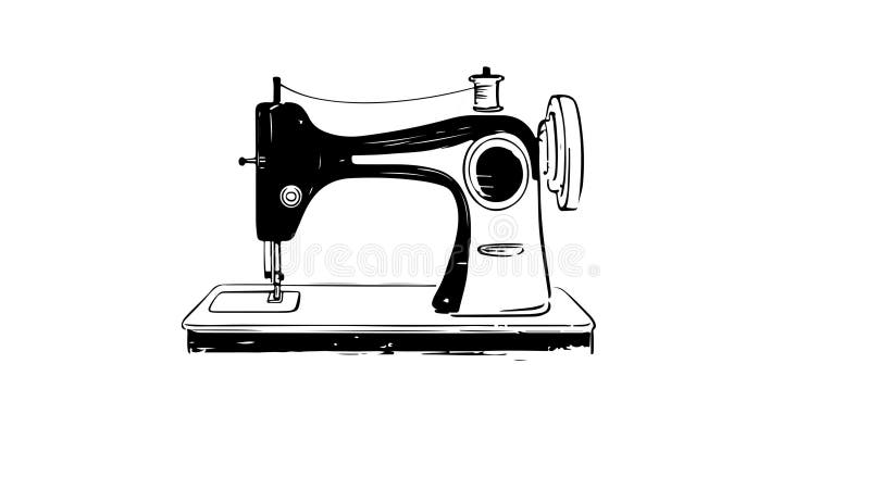 Animation Forms a Sketch of a Sewing Tool Icon Stock Footage - Video of ...