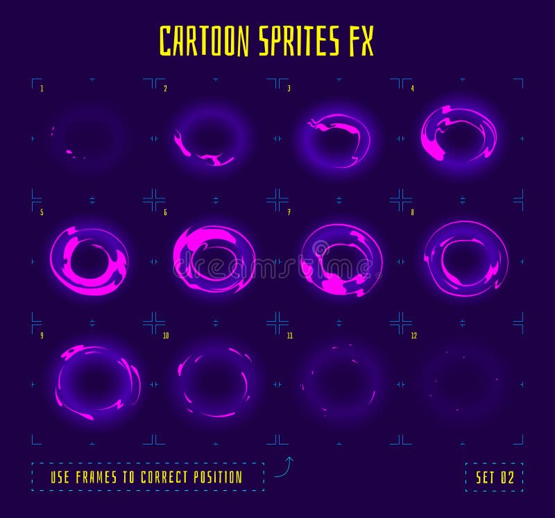 Magic Sprite Sheet Stock Illustrations – 596 Magic Sprite Sheet Stock ...