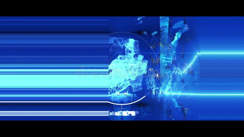 Animation - Futuristic Technology Interface Stock Video - Video of ...