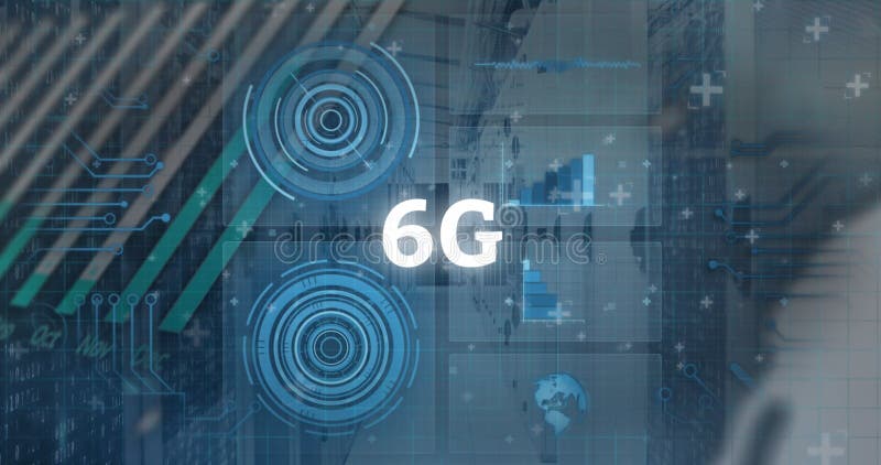 Animation of 6g Text and Data Processing on Charts and Graphs Over ...