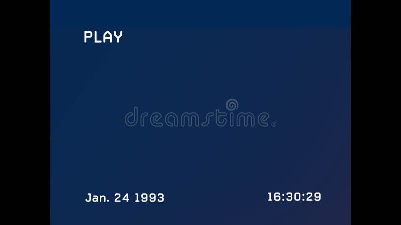 Animation of Glitch Technique on Video Camera Interface Against Black ...
