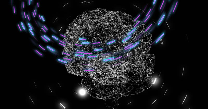Animation of Globe Spinning and Data Processing Stock Video - Video of digitally, global: 284780387