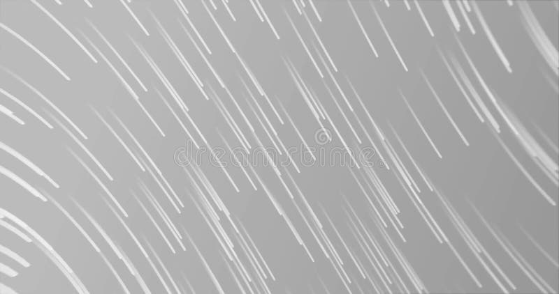 Animation of Glowing Light Trails Moving Over Grey Background Stock ...