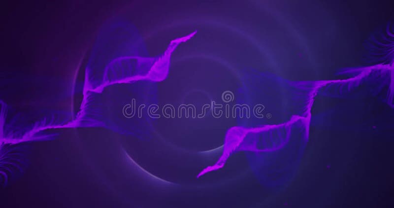 Animation of Glowing Light Trails Moving on Seamless Loop Stock Video ...