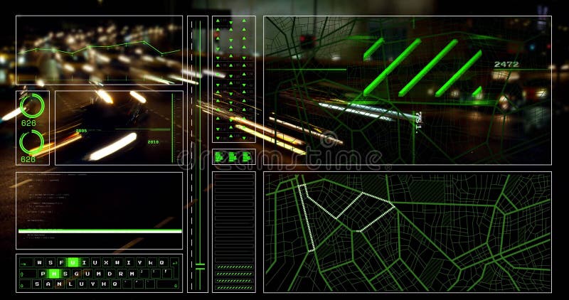 Animation of Graph, Computer Language and Navigation Pattern, Time ...