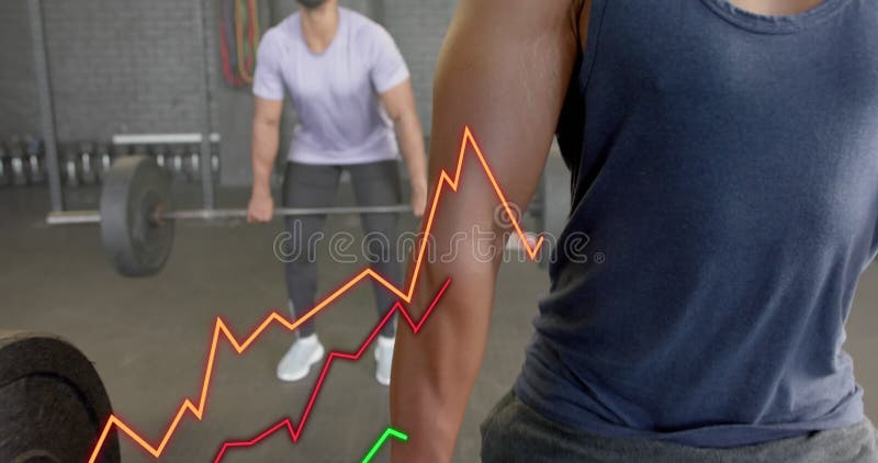 Animation of Graph Processing Data Over Diverse Lifting Barbells at Gym ...