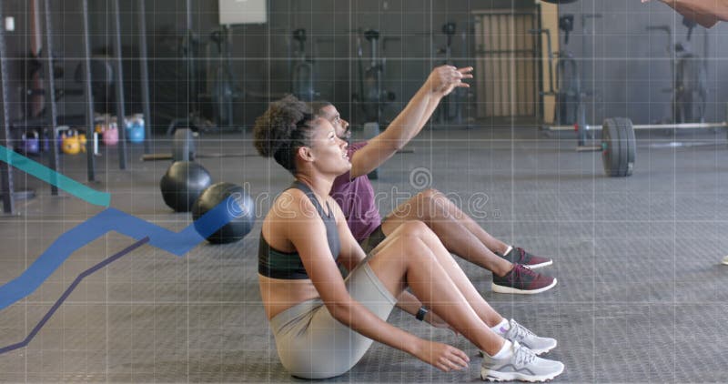 Animation of Graph Processing Over Diverse Man and Woman Cross Training ...