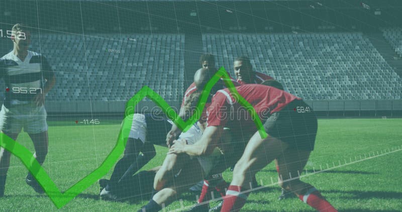 Animation of Graphs and Data Over Two Multi-ethnic Rugby Teams Playing ...