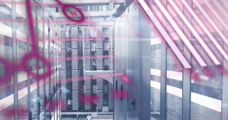 Animation of Graphs, Globe and Computer Language Over Data Server ...