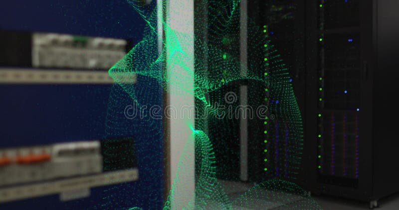 USA Green Network Map. Concept for Networking, Technology and ...