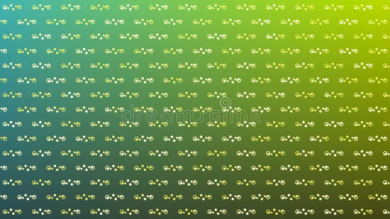 Animation of Grid Pattern of Repeated White Dots and Circles Moving on ...
