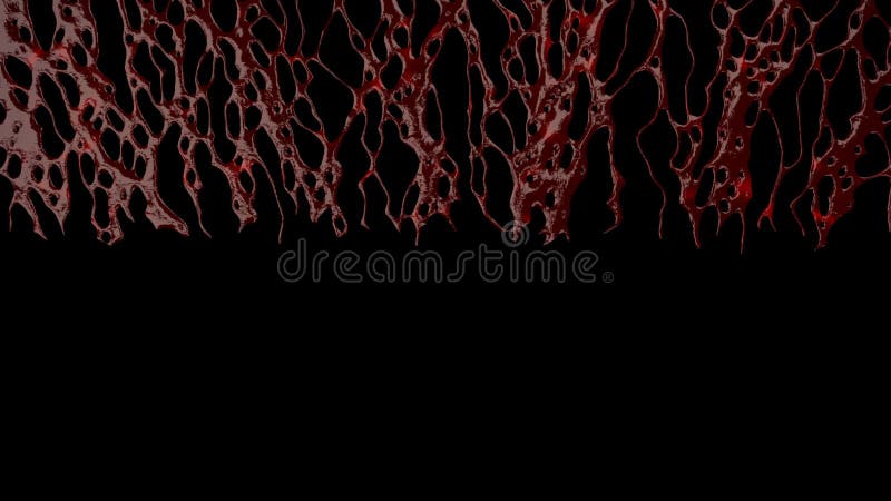 Animation of Growing Blood Vines with Alpha Channel Stock Footage ...