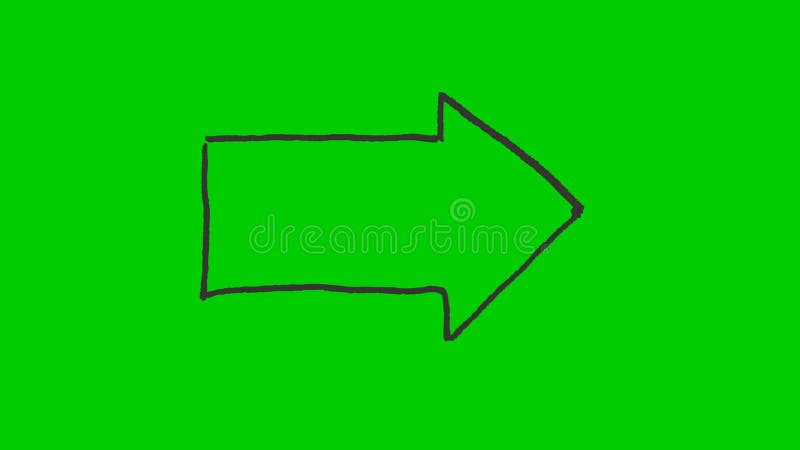 Animation of Hand Drawn Arrows. Stock Video - Video of abstract, moving ...