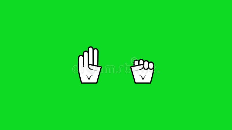 Finger Counting Animation stock video. Video of step - 372718575