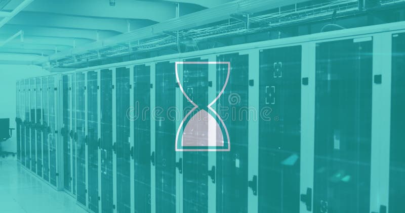 Hourglass Loading Cursor Animation Loop Animation. Hourglass Loader Stock Video - Video of ...