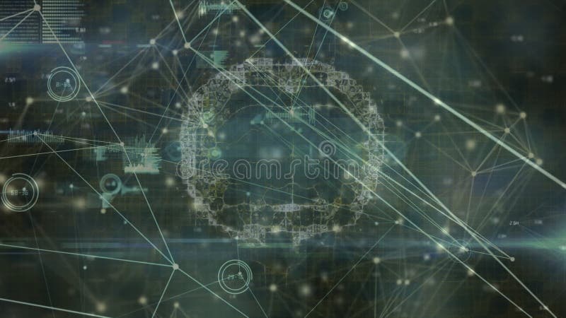 Brain Network Activation - Abstract Neural Connections, 4K Animation ...