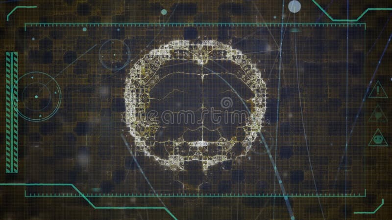 Animation of Human Brain Spinning Over Network of Connections and ...