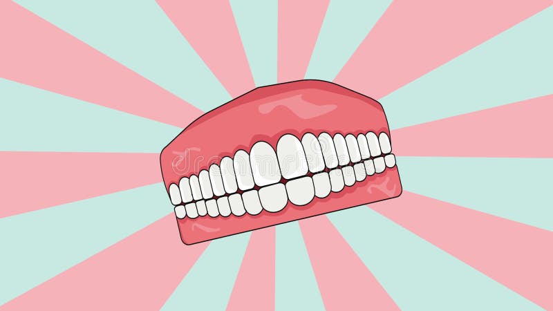 3d Animation of Teeth in Mouth. Loop, Alpha Channel. Stock Footage ...