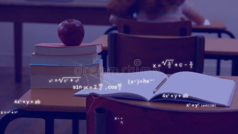 Animation of Icons and Mathematical Equations Over School Children in ...