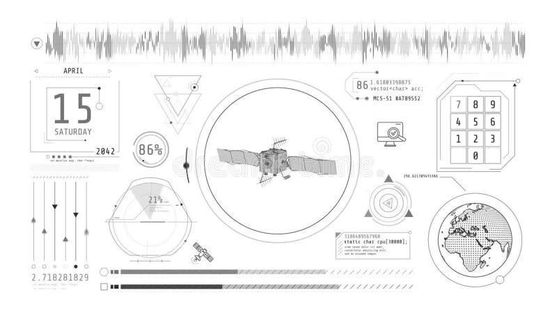 Animation of Infographics about Receiving Satellite Data on Alpha ...