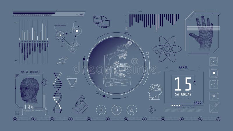 Animation of Infographics about Biomedical Research on Alpha Channel ...