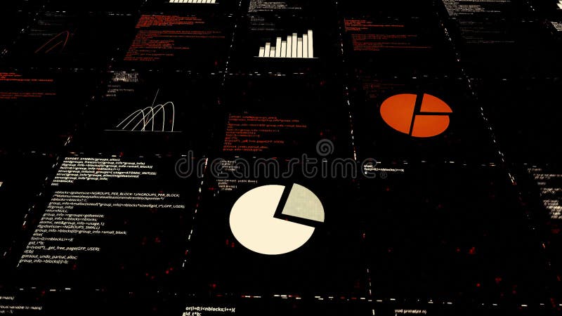 Animation of Infographics with Diagrams and Text. Animation. Virtual ...
