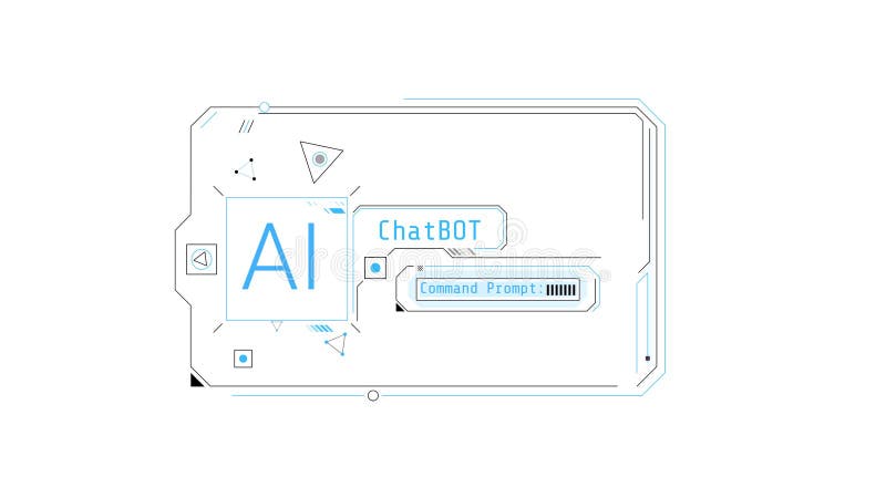 Infographics of AI and Chatbot Usage on Alpha Channel. Stock Video ...