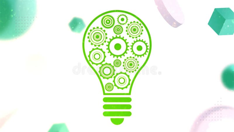 Animation of an Innovative Concept Stock Footage - Video of inventor ...