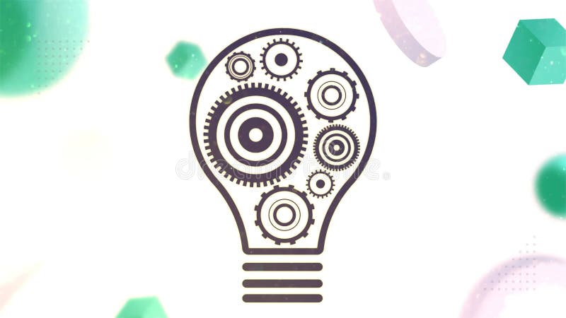 Animation of an Innovative Concept Stock Footage - Video of electricity ...