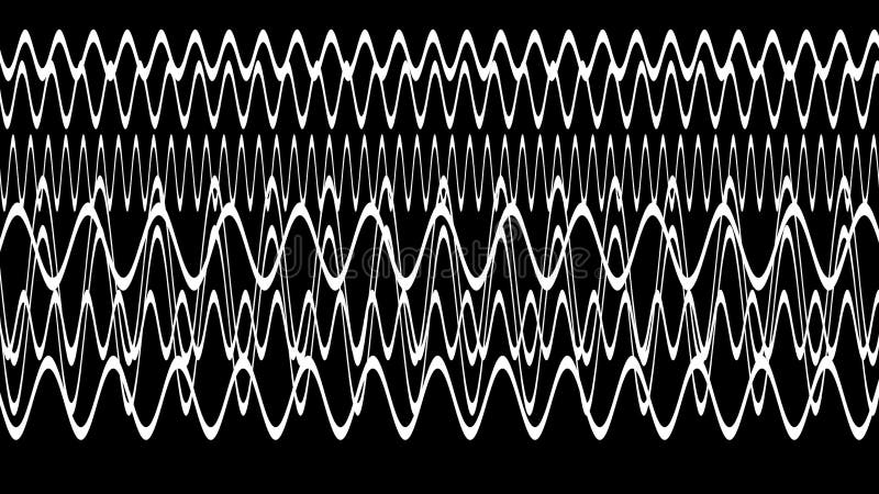 Animation of Interference Over Question Marks on Black Background Stock ... Animation of Interference Over Question Marks on Black Background Stock ...