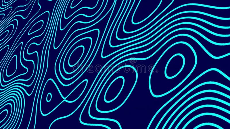 Animation of Light Blue Lines Moving on Blue Background Stock Video ...