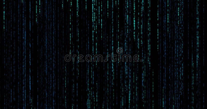 Animation of Light and Horizontal Blue Lines of Interference on Black ...