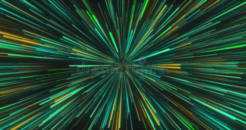 Animation of Light Trails on Black Background Stock Video - Video of ...