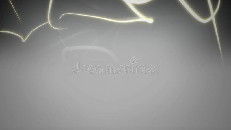 Animation of Light Trails on Grey Background Stock Footage - Video of ...