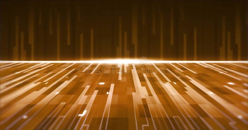 Animation of Light Trails Moving on Black Background Stock Video ...