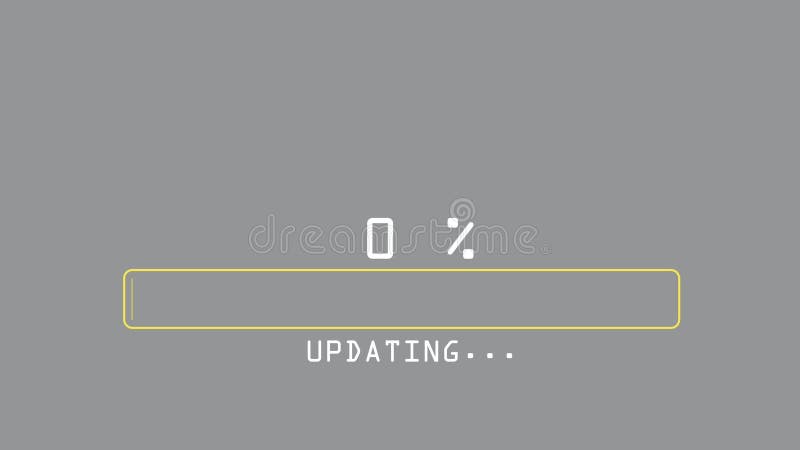 Animation of Line Progress Bar with Percent Counter on Ultimate Grey ...