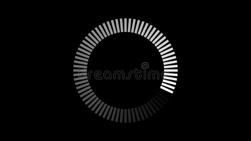 Animation of Loading Over Digital Screen with Lights Stock Video - Video of video, design: 260578827